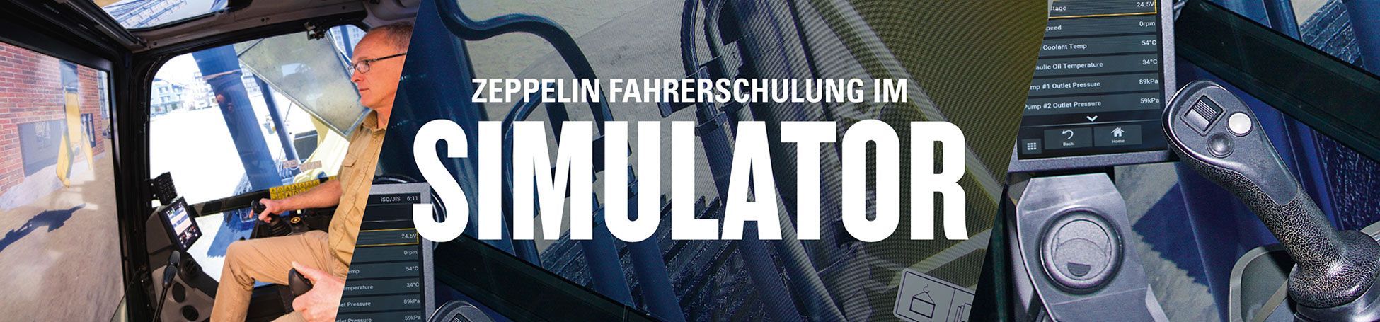 Schulung: Baumaschinen Simulator | Zeppelin Cat